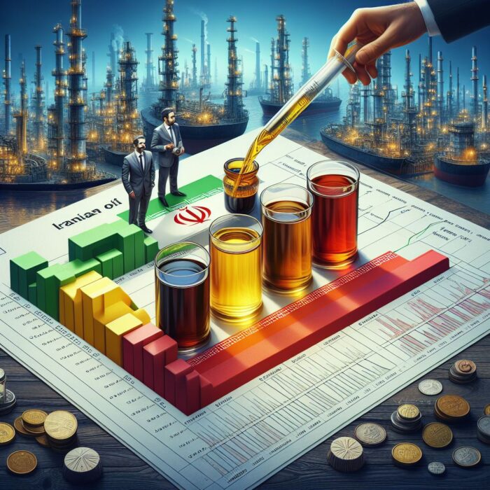 Comparing the characteristics of Iranian crude oil to the four main ...